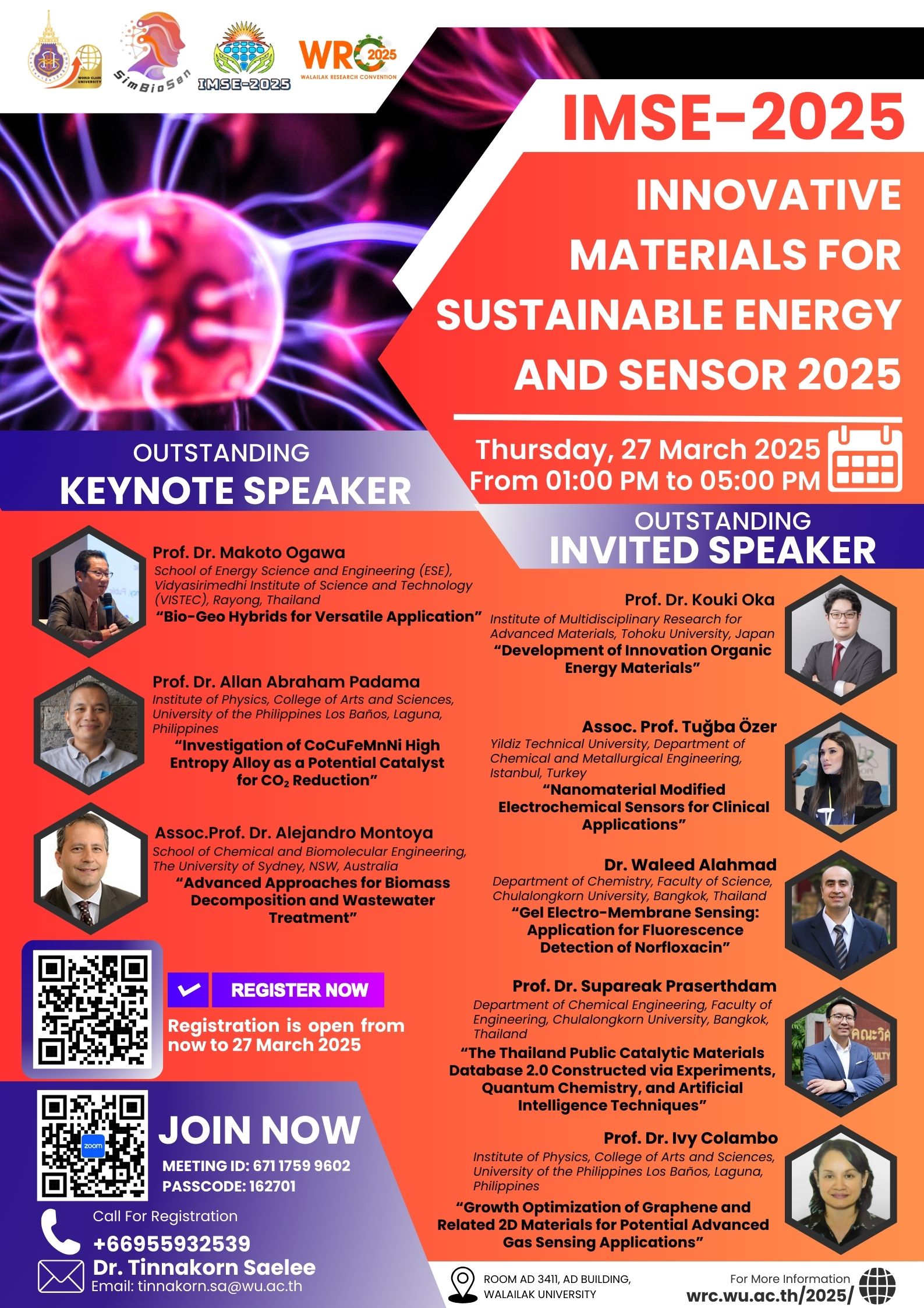 Walailak Research Convention (WRC2025) – Walailak Research Convention ...